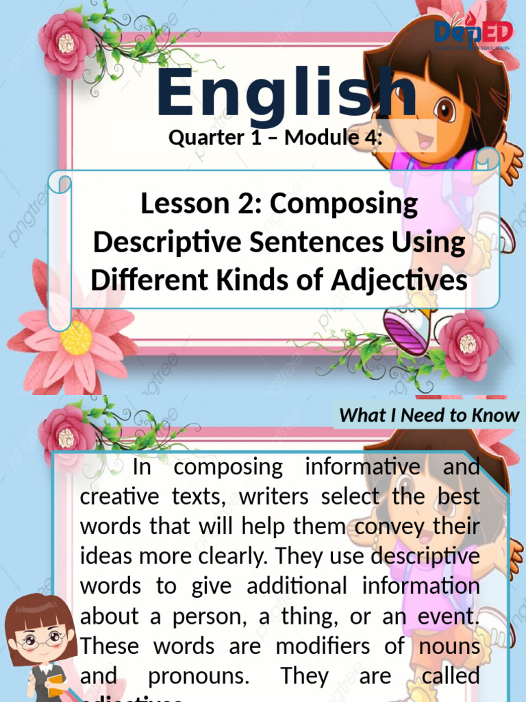 English 5 Q1 Module 4 Lesson2 | PDF