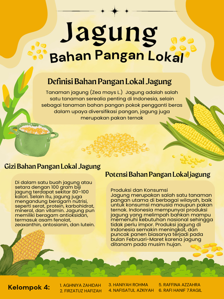 Poster Jagung Bindo Kelompok 4 | PDF