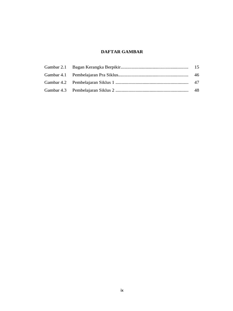 Daftar Gambar | PDF