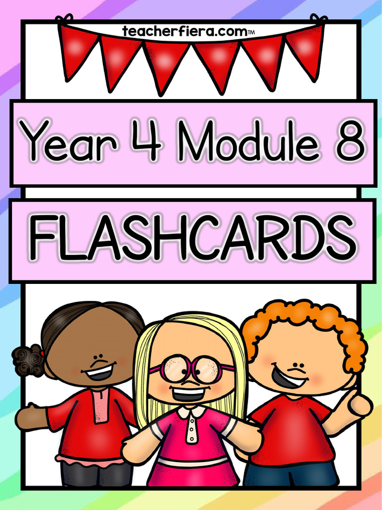 Year 4 Module 8 Amazing Animals Flashcards | PDF