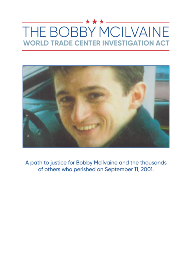 The Bobby McIlvaine World Trade Center Investigation Draft Legislation | PDF