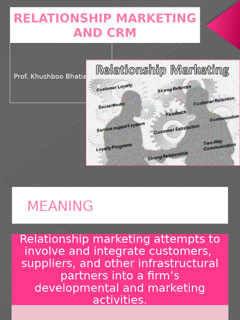 Relationship Marketing and CRM | PDF