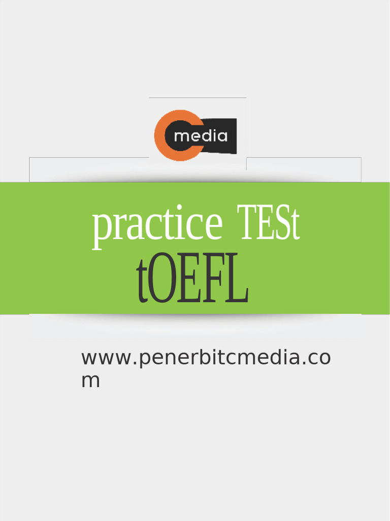 Practice Test: Toefl | PDF