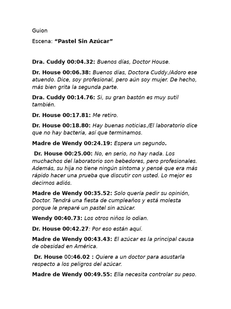 Guion Del Doblaje v2 | PDF