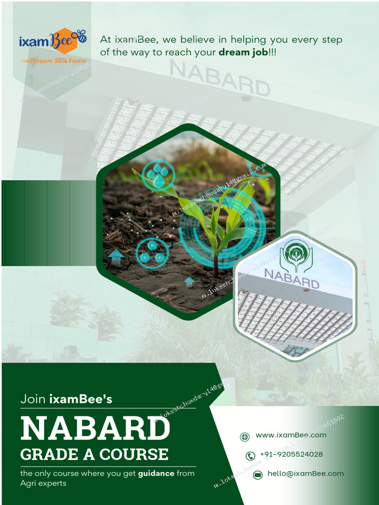 Nabard Grade A Brochure | PDF