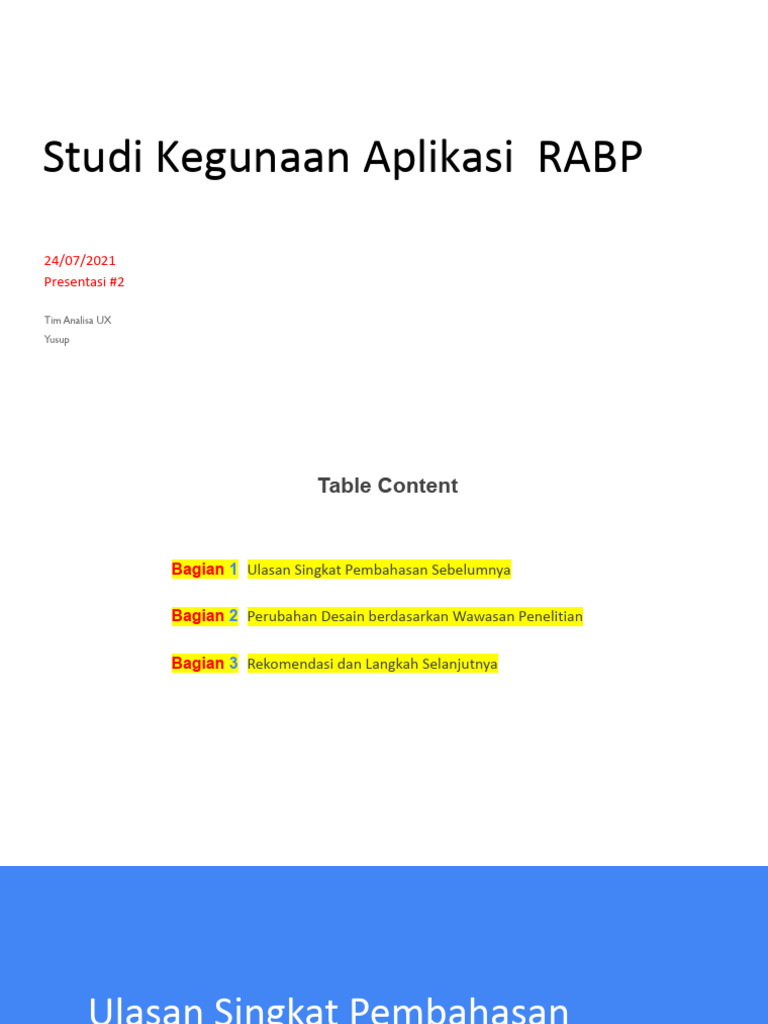Google UX Design Certificate - Create A Research Presentation - RABP | PDF