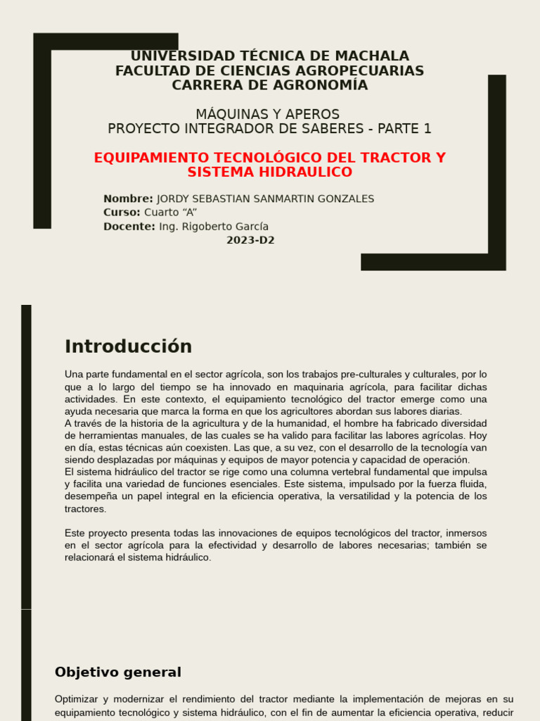 Presentación PIS | PDF