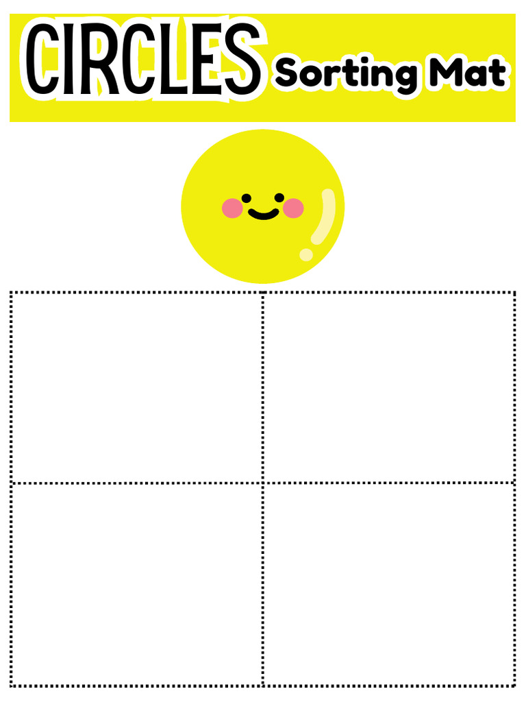 CIRCLES Sorting Mat | PDF