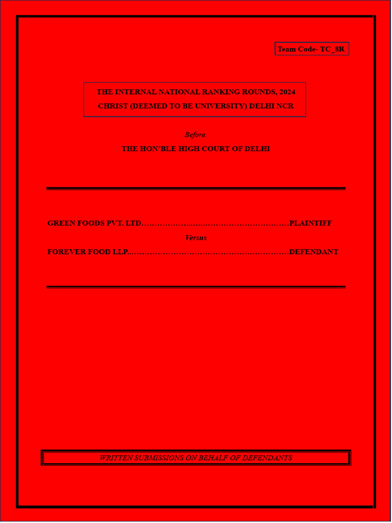 Team Code-TC - 8R: Before | PDF