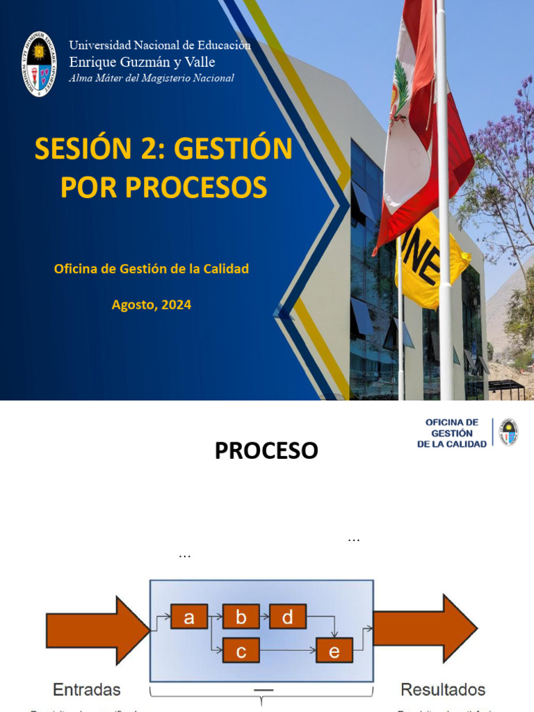 TEMA 2 - Gestión Por Procesos | PDF | Plan de estudios | Sistema de manejo de calidad