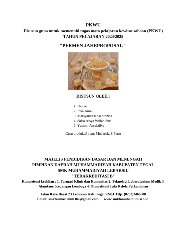 PROPOSAL PKWU-WPS Office | PDF