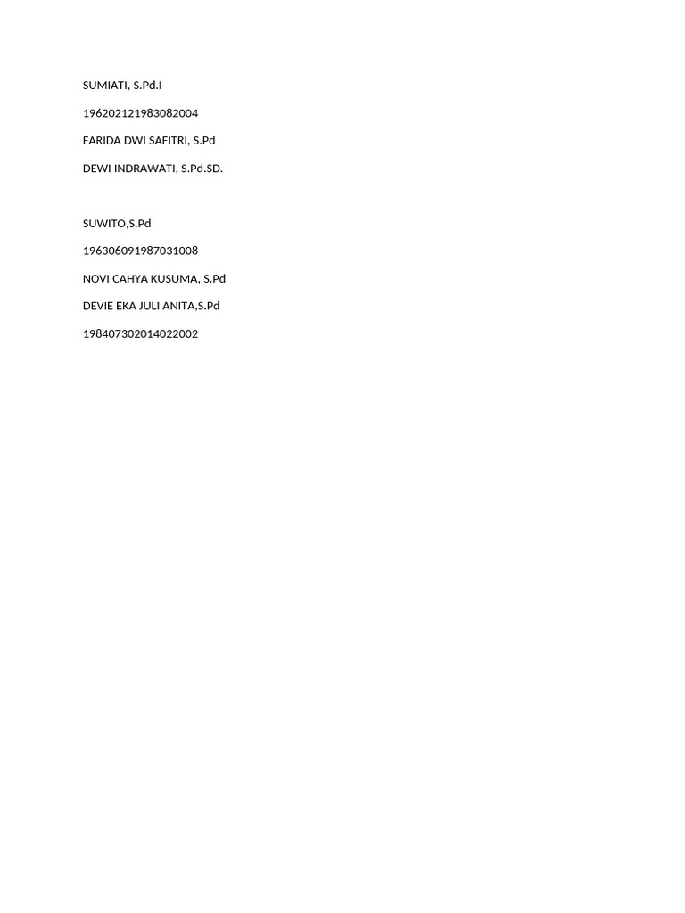 SUMIATI | PDF