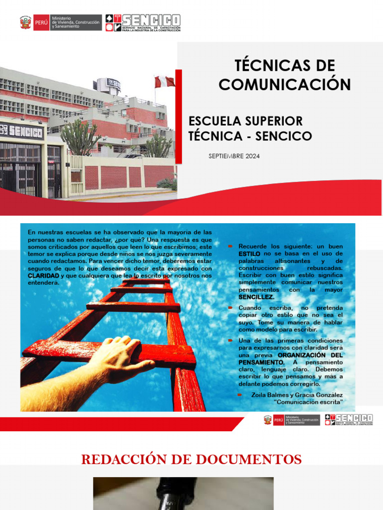 S3 Diapositivas - Redacción de Documentos de Gestion Profesional | PDF