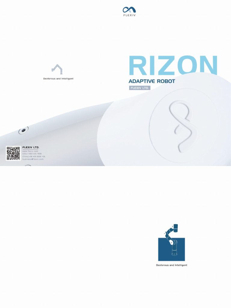 Flexiv Rizon Brochure - EN - 202201 | PDF