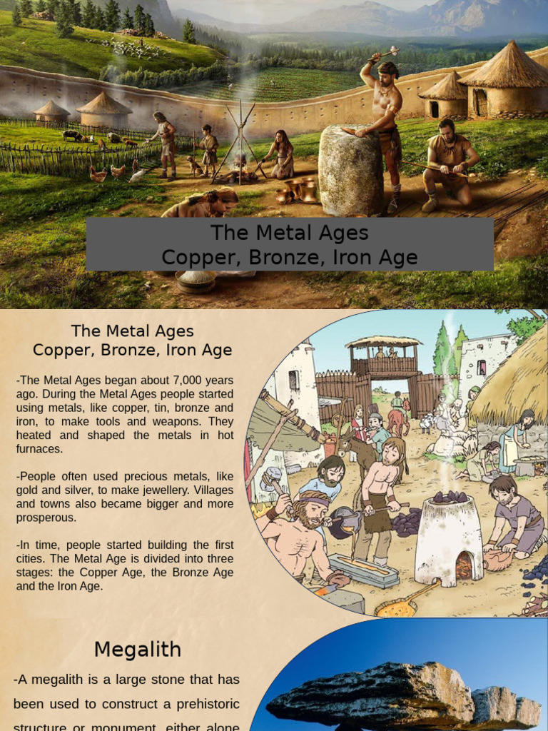 The Metal Ages Copper, Bronze, Iron Age | PDF