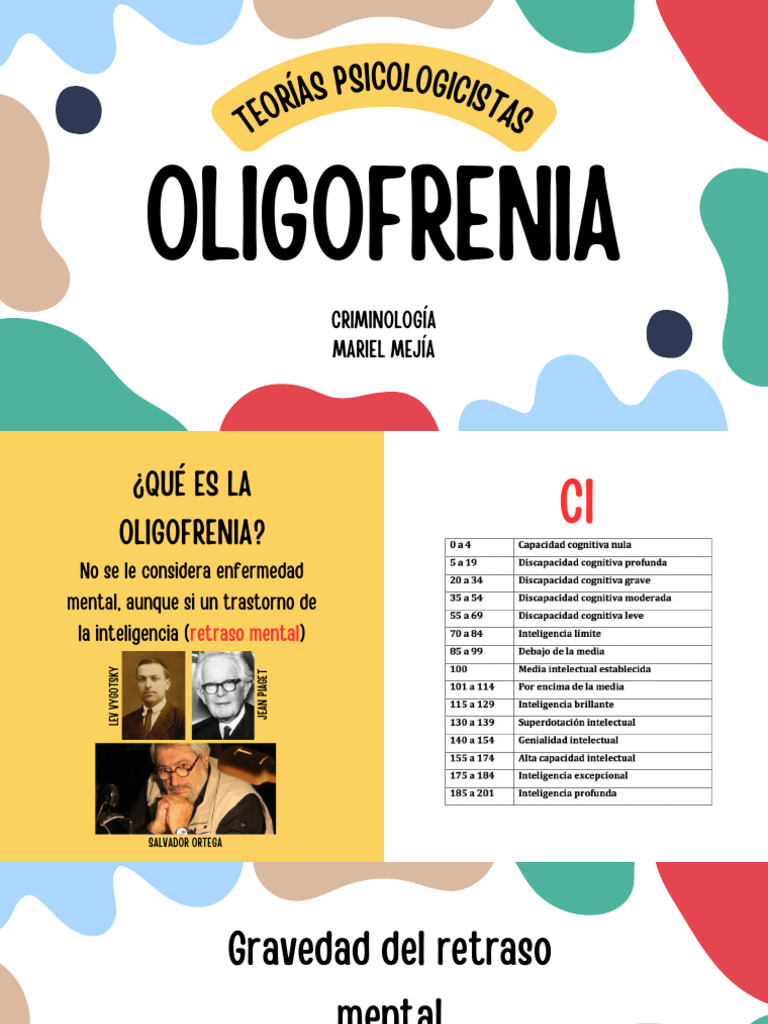 Oligofrenia | PDF