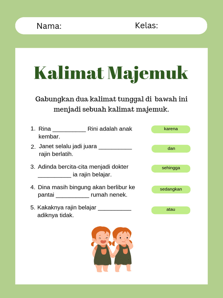 Kalimat Majemuk | PDF