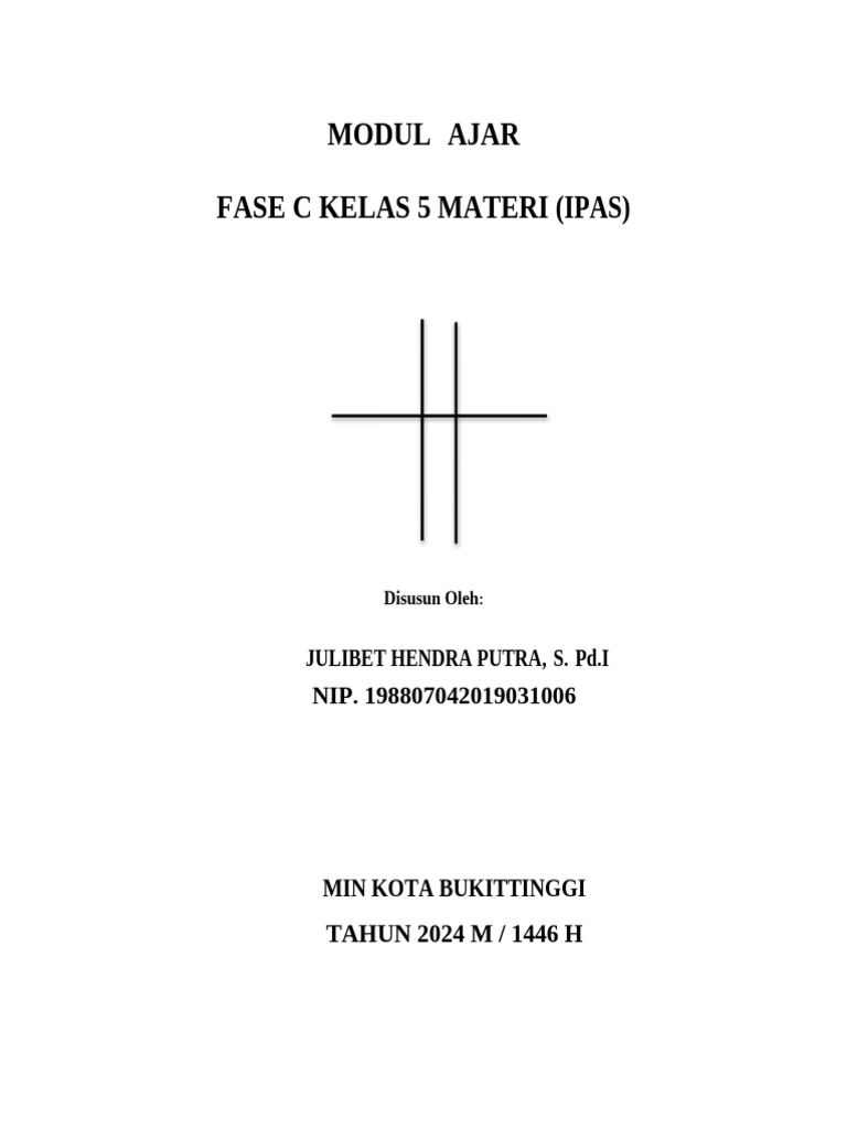 LK Penyusunan Modul Ajar | PDF