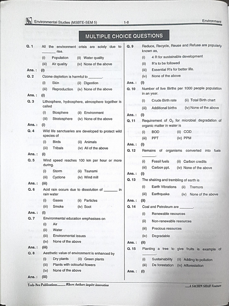 MCQ-CH-1 - Target Publication | PDF