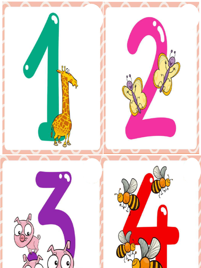 Numeros Del 1 Al 12 | PDF
