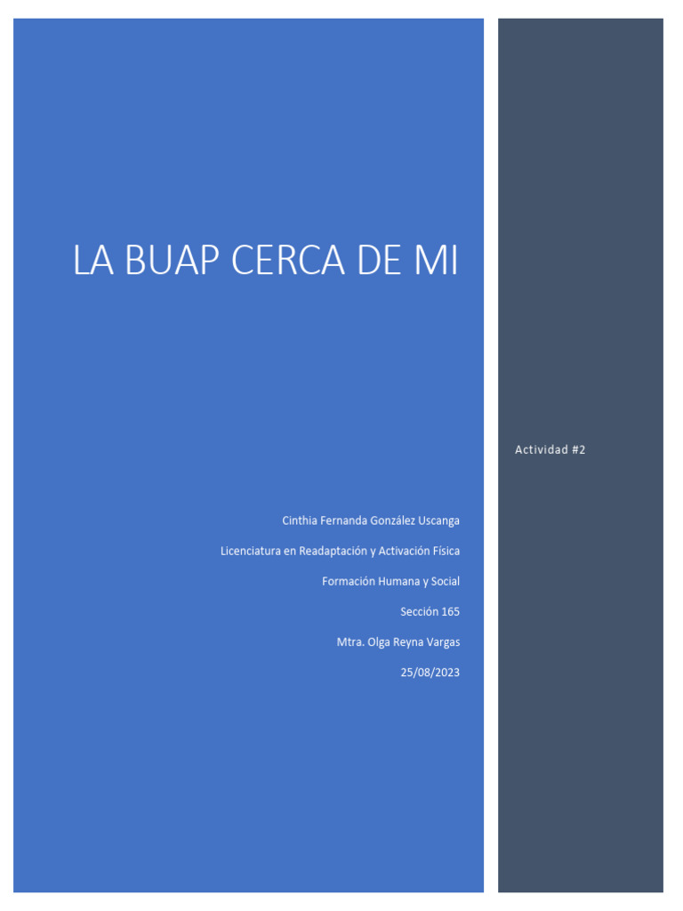 Benemerita Universidad Autonoma de Puebla | PDF