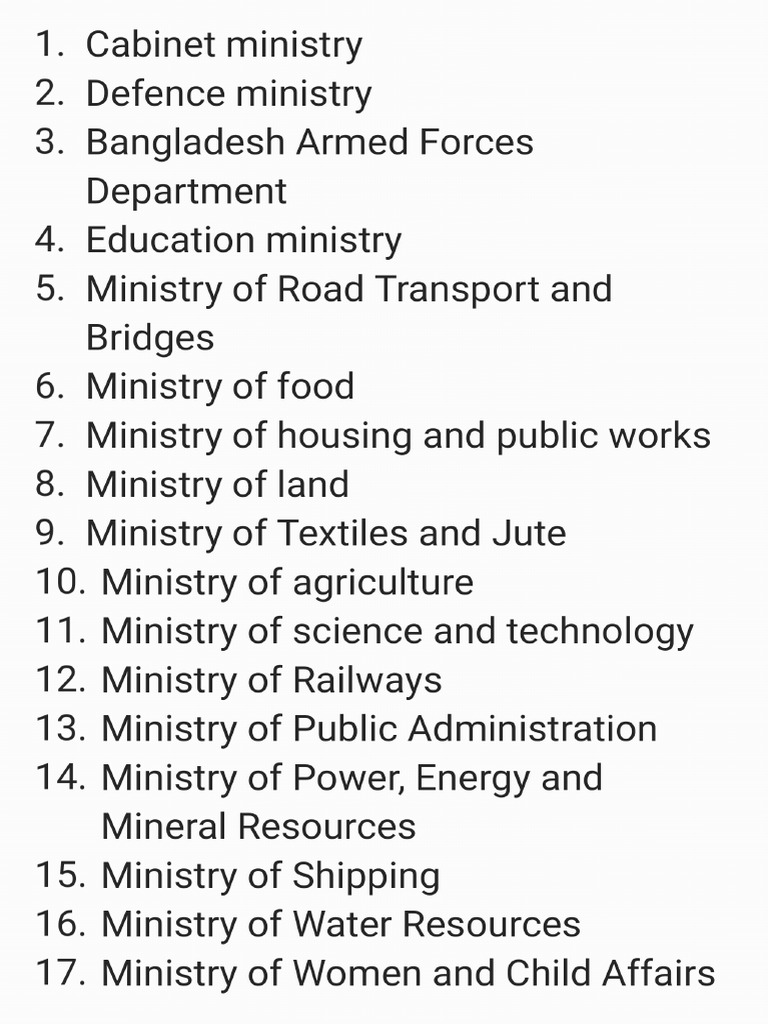 Name of Ministry 1 | PDF