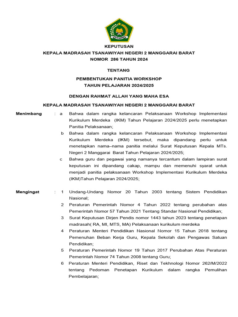 SK Panlak Workshop Ikm 2024 | PDF