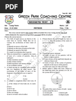 Class 9 Floatation Notes | PDF | Buoyancy | Density