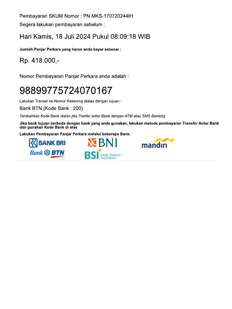 Pembayaran | PDF