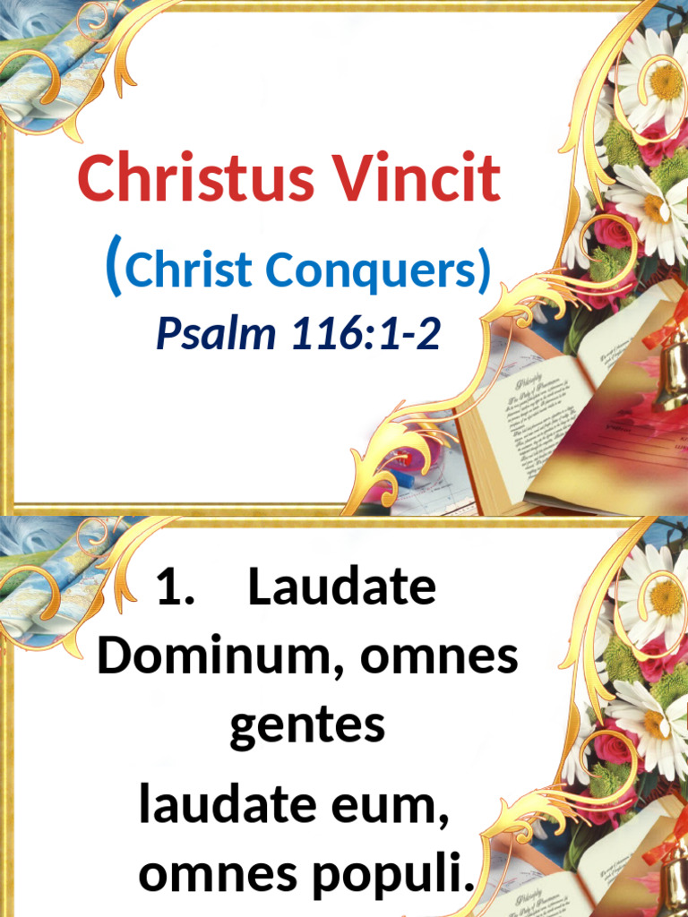 Christus Vincit! | PDF