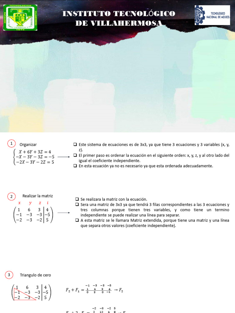 Algebra Lineal Matrices - PPTX - 032022 | PDF