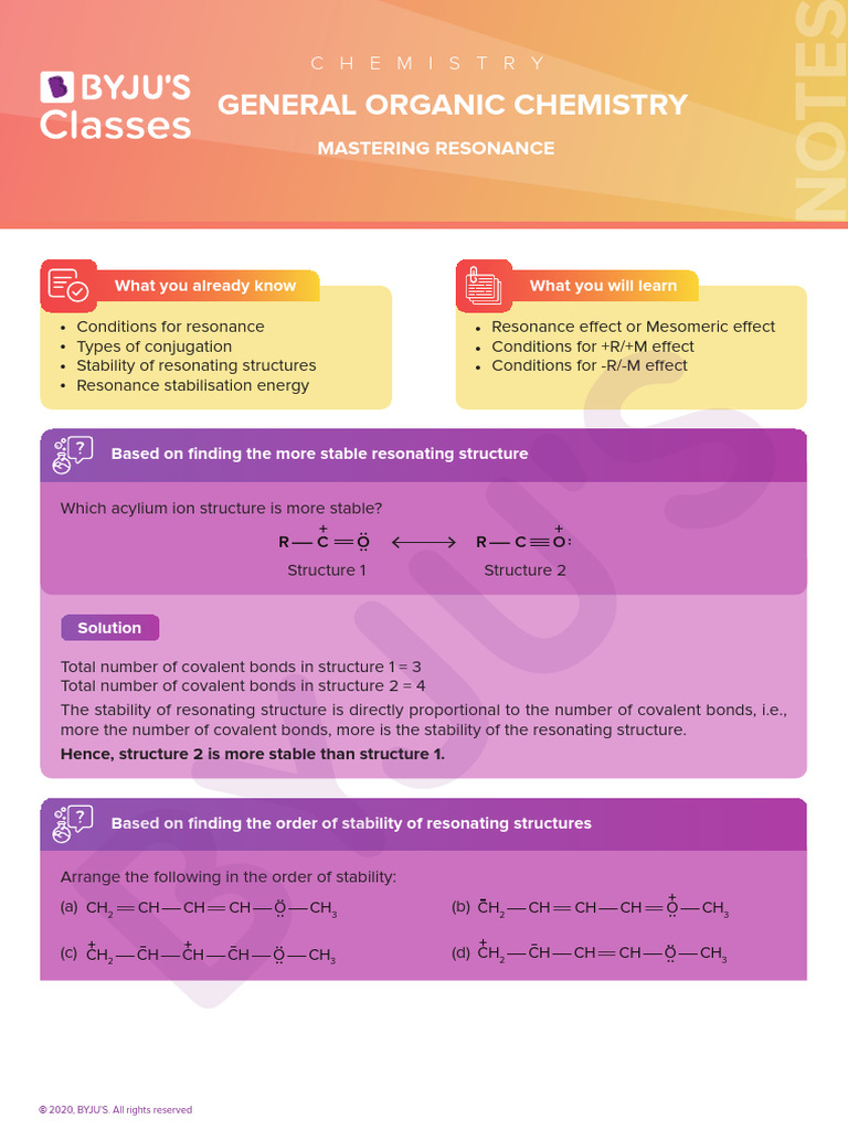 Mastering Resonance | PDF