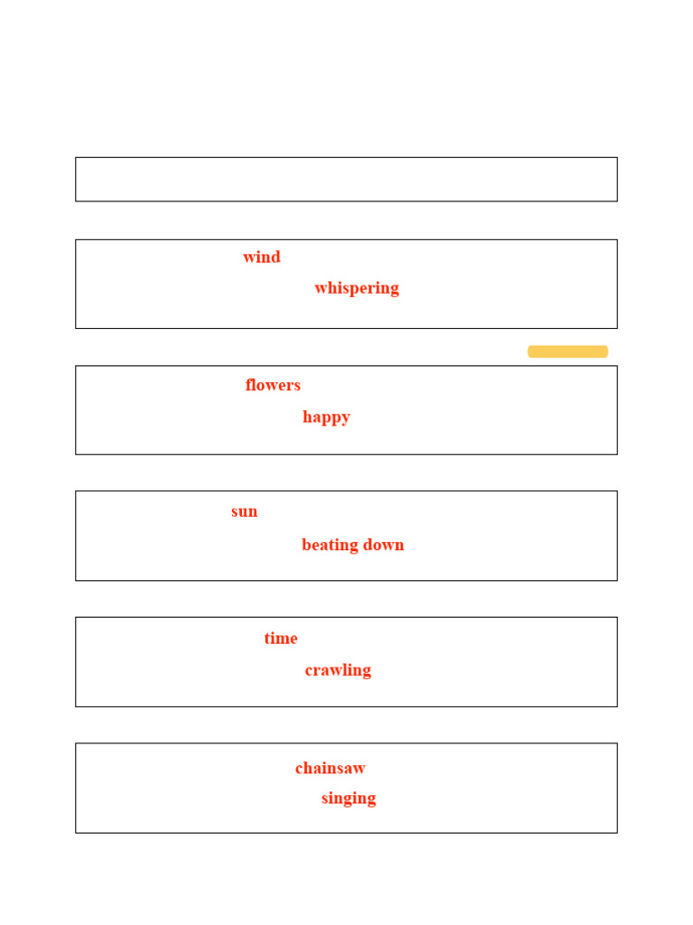 Personification Worksheet | PDF