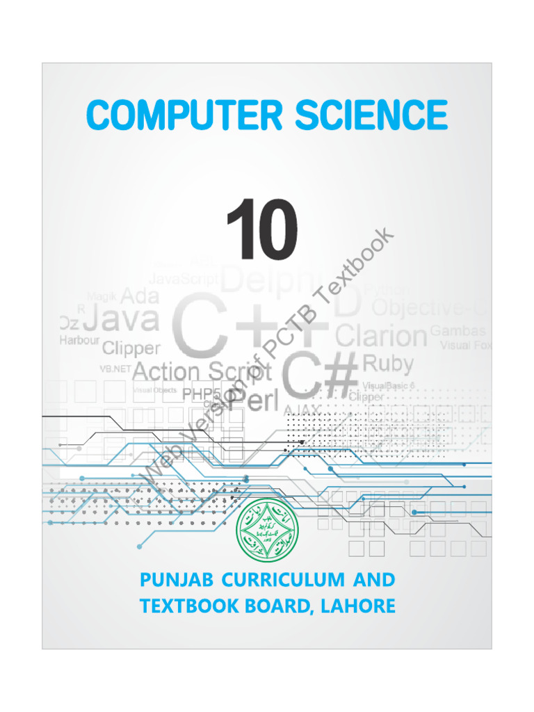 Matric 10 Computer Science Book | PDF