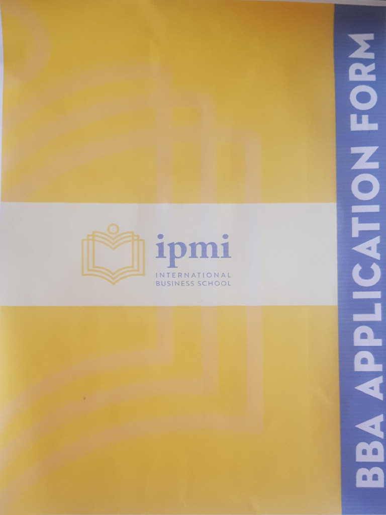 Bba Application Form | PDF