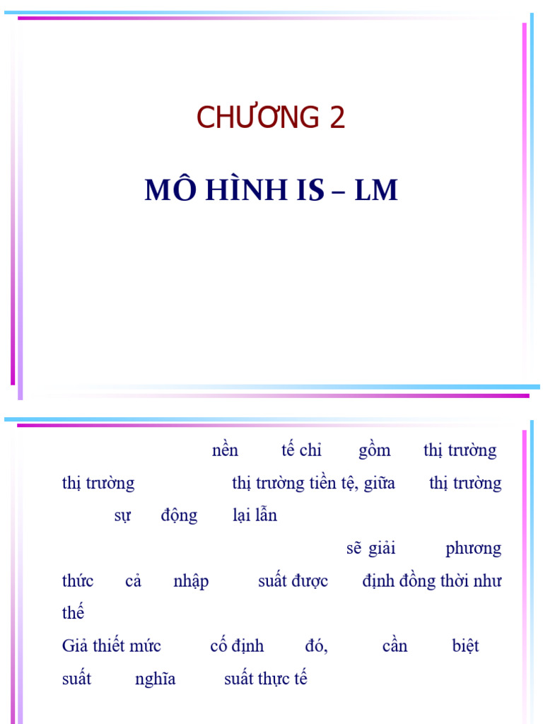 Chap2 IS LM | PDF