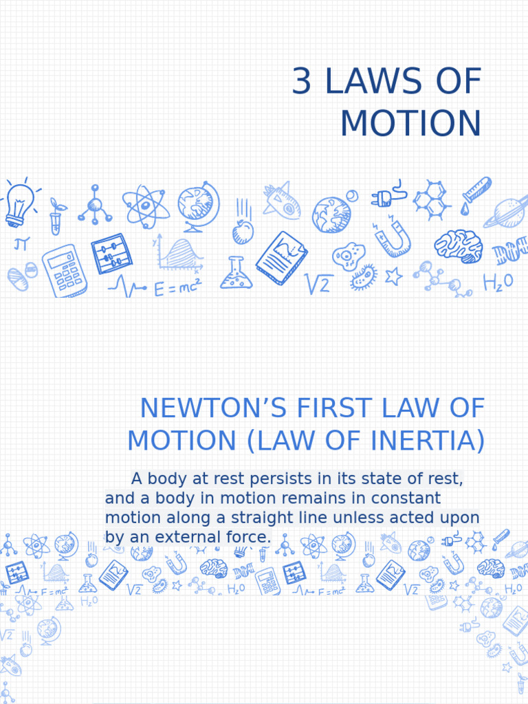 3 Laws of Motion | PDF