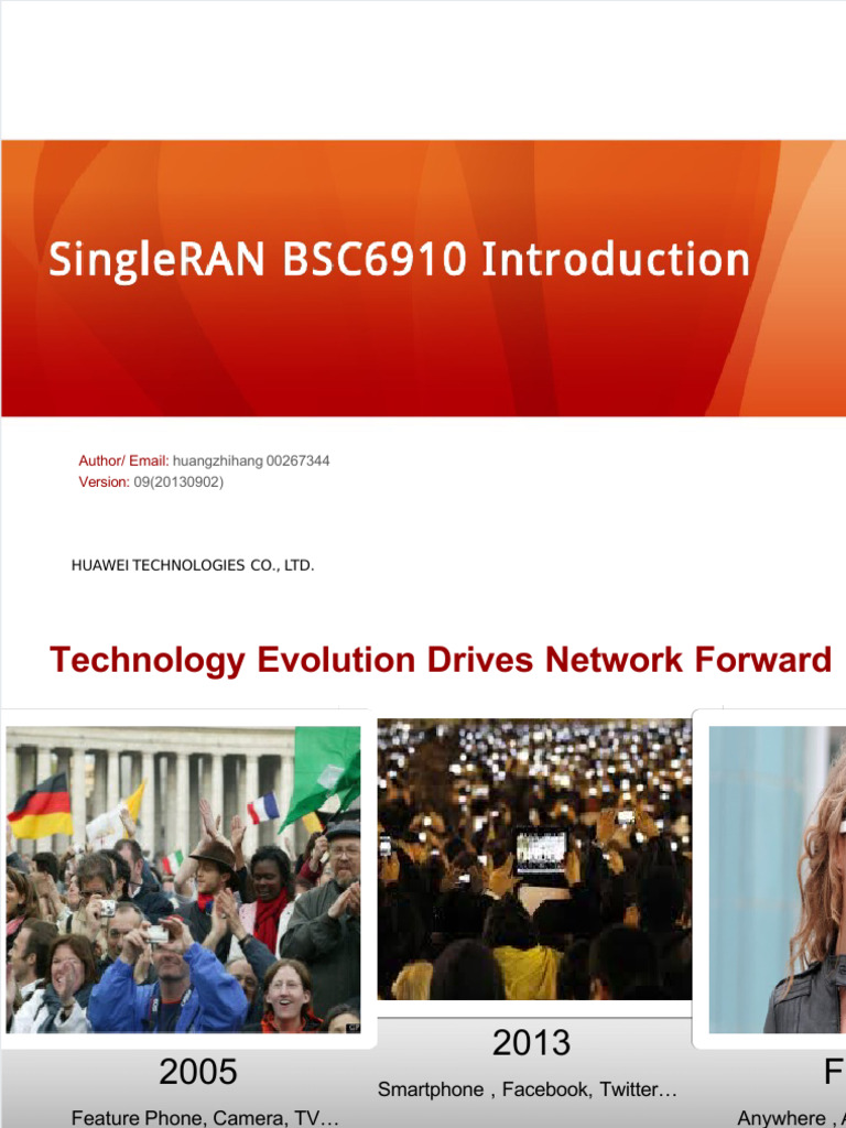 Dokumen - Tips Singleran Bsc6910 Introduction 0920140627 3 | PDF