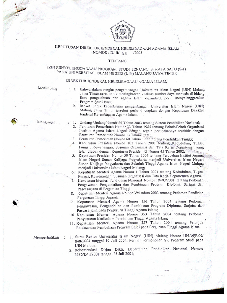 SK S1 Teknik Informatika | PDF