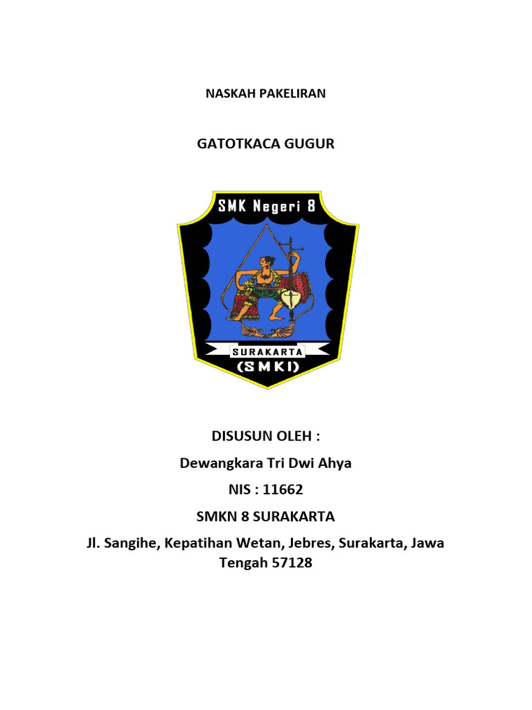 Gatotkaca Gugur | PDF