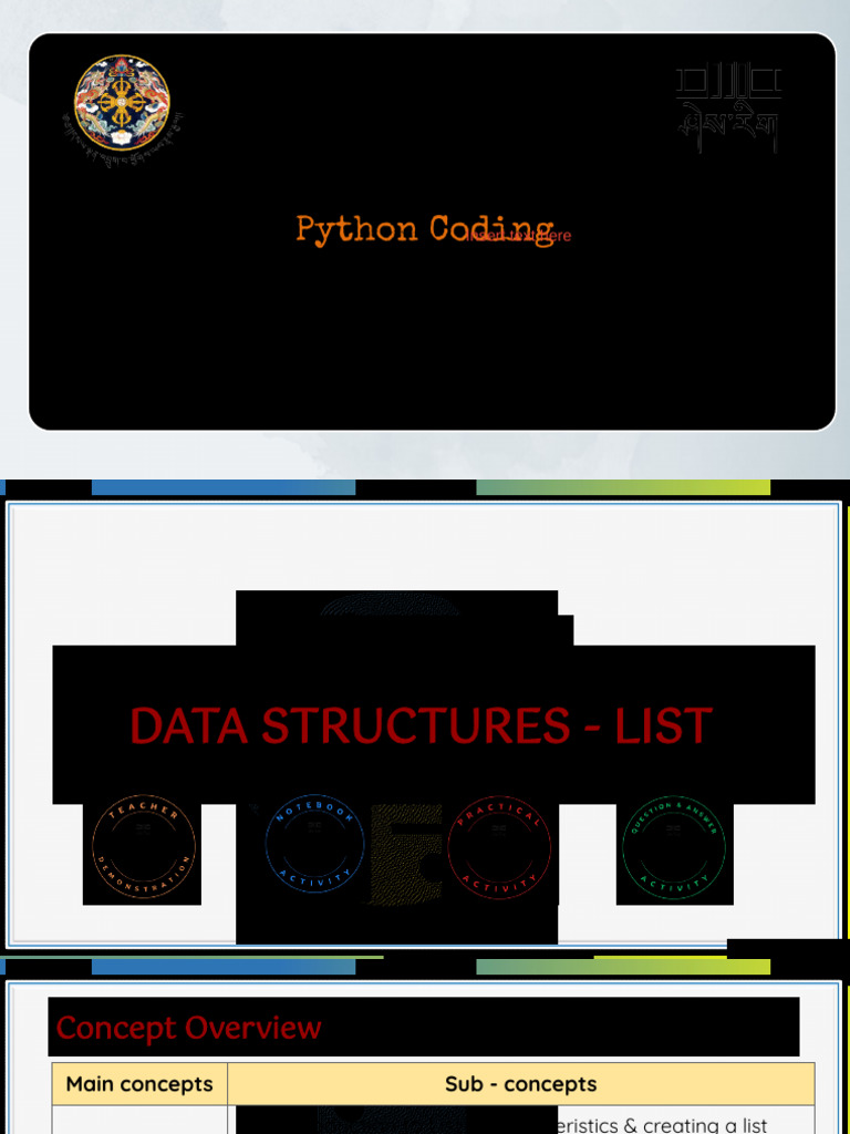 Class 10 - Data Structures - List-Modified | PDF | Computer Programming | Computing