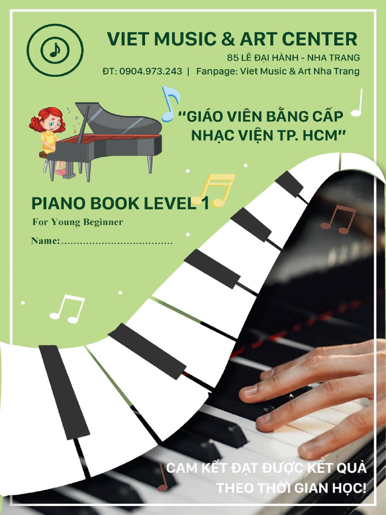 Piano Lesson Book Level 1 For Children | PDF