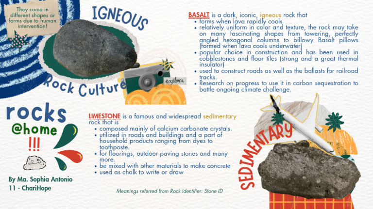SCI Activity - Rocks | PDF