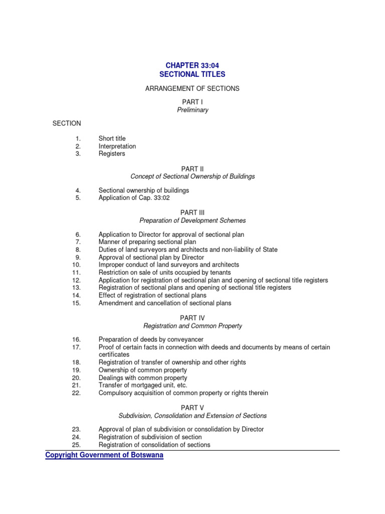 Sectional Titles Watermarked | PDF | Leasehold Estate | Deed