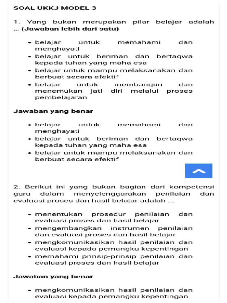Soal 3 Ukkj | PDF