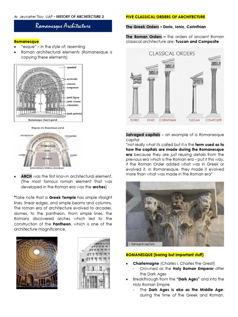 Romanesque Architecture - HOA 2 Lesson 1 (Video by Educational Shizms ...