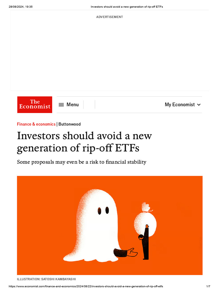 Investors Should Avoid A New Generation of Rip-Off ETFs | PDF