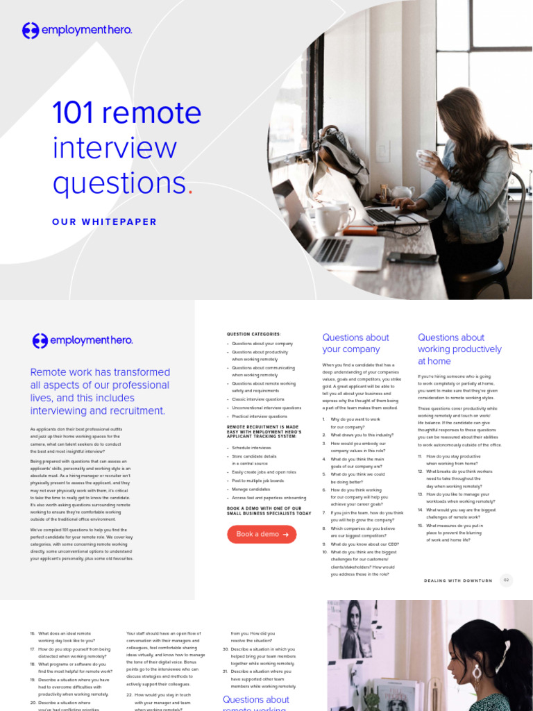 EH 0059 Whitepaper InterviewQs | PDF