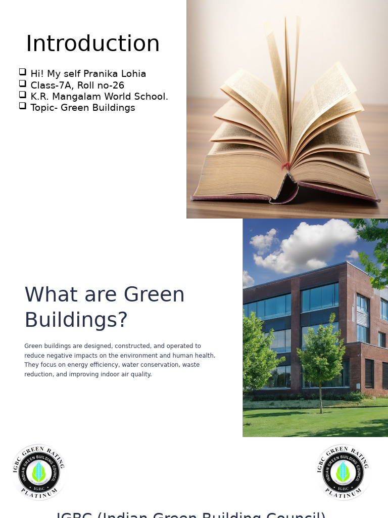 What Are Green Buildings | PDF