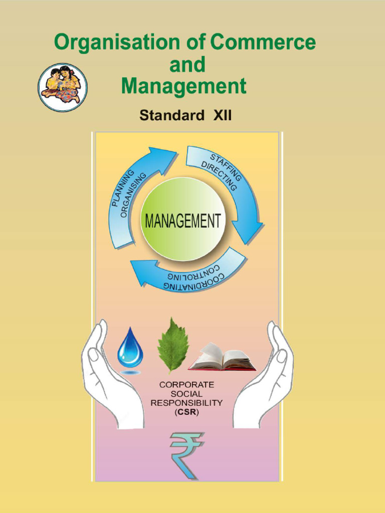 MSBSHSE Class 12 Organisation of Commerce and Management For Commerce ...